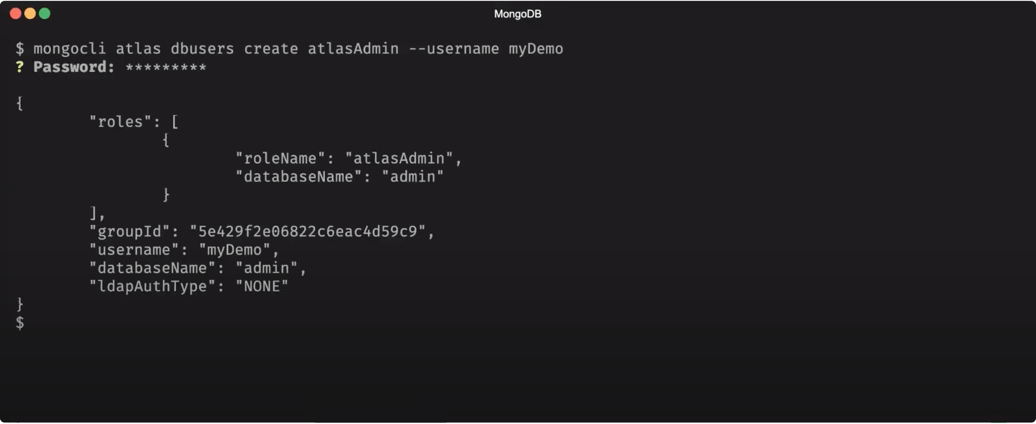 MongoDB CLI For MongoDB Cloud Resources | MongoDB